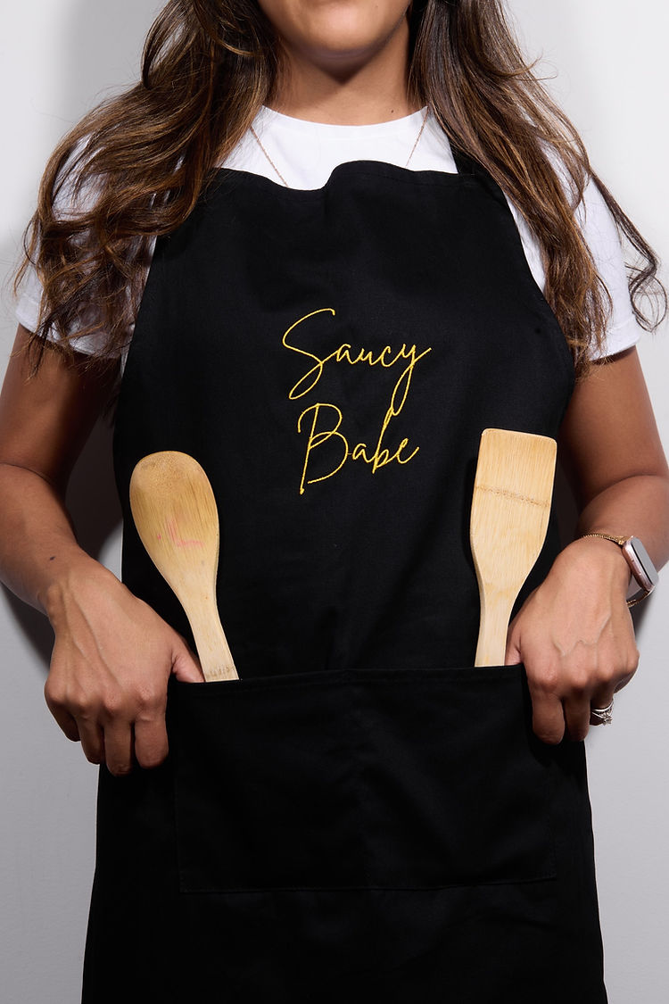 Saucy Babe Cooking Apron | Bold & Fun Kitchen Gear